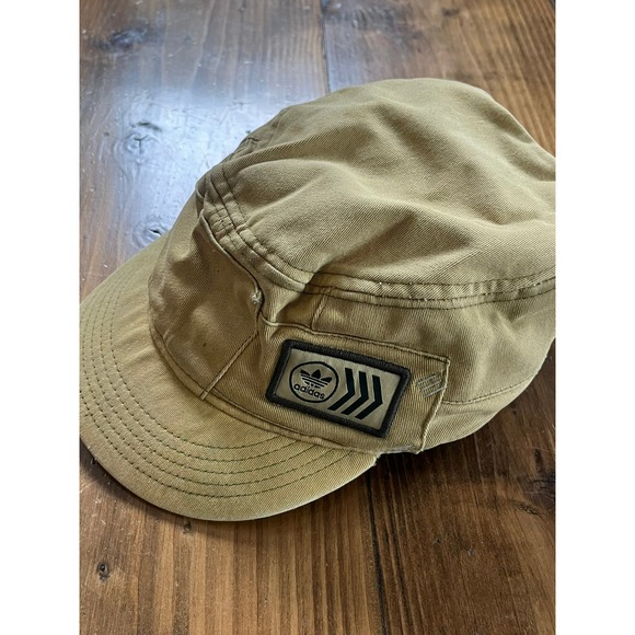 adidas | Accessories | Adidas Mens Military Style Cadet Cap Hat Khaki ...